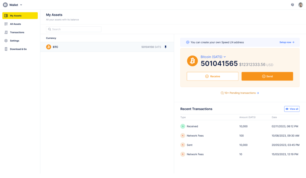 Effortless Web-Based Transactions with Speed Wallet's Web App | Speed ...